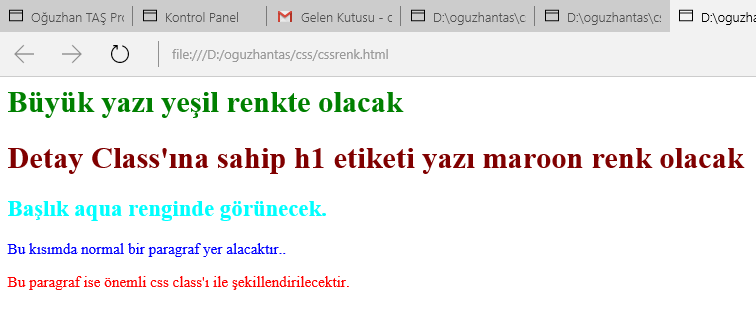 CSS ile paragraf ve başlık biçimlendirme nasıl yapılır?, CSS Kategorisi CSS ile paragraf ve başlık biçimlendirme nasıl yapılır?, CSS Kategorisi